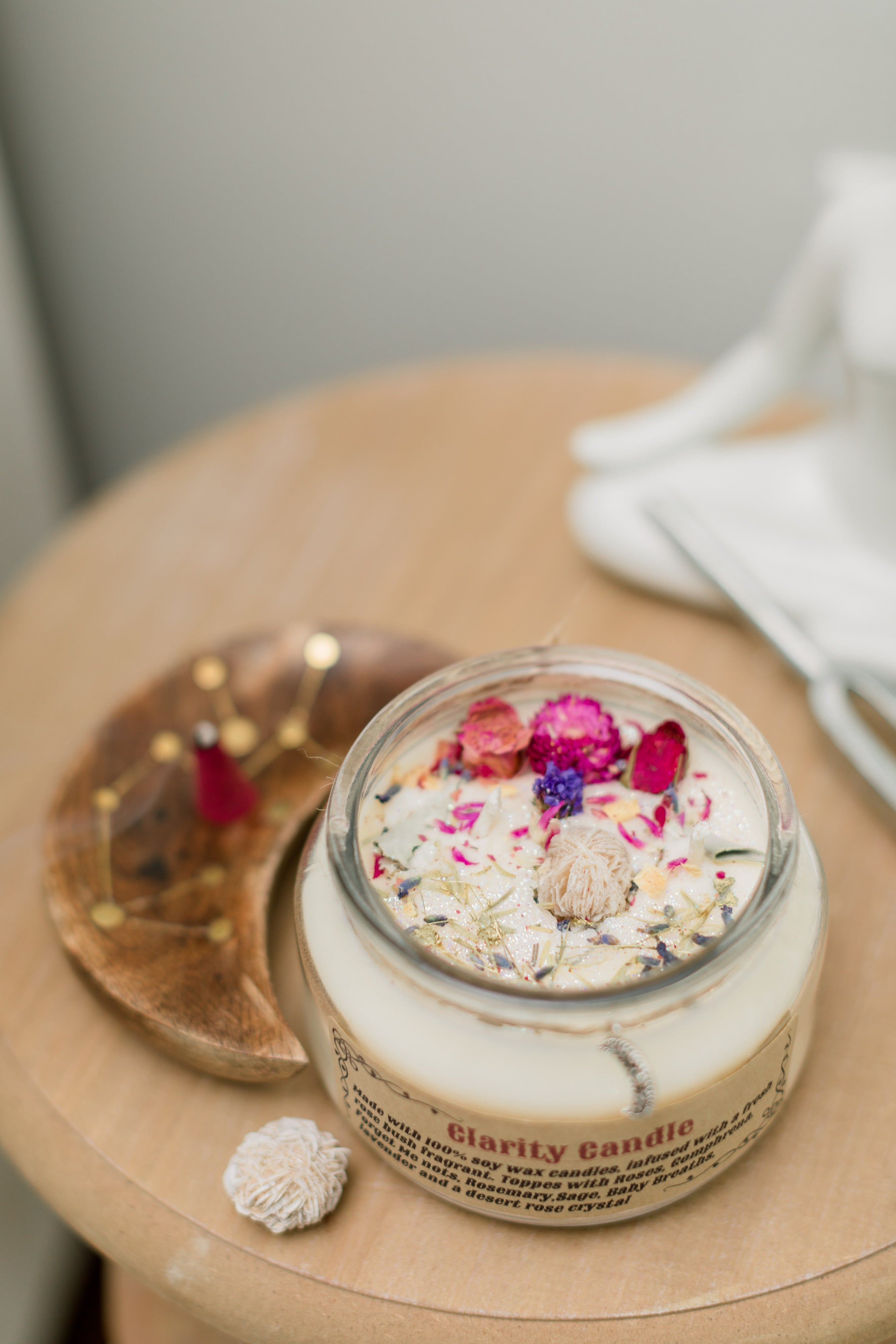 Clarity Candle – Moon Goddess Candles